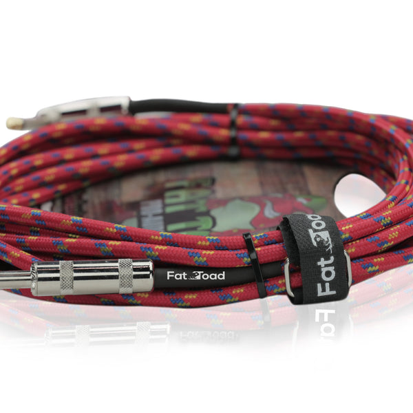 Tweed Jacket Instrument Cables | Right Angle Guitar Cords - GeekStands.com