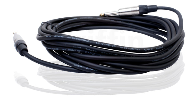24 PACK 20ft Guitar Cords – FAT TOAD Instrument Cables - GeekStands.com