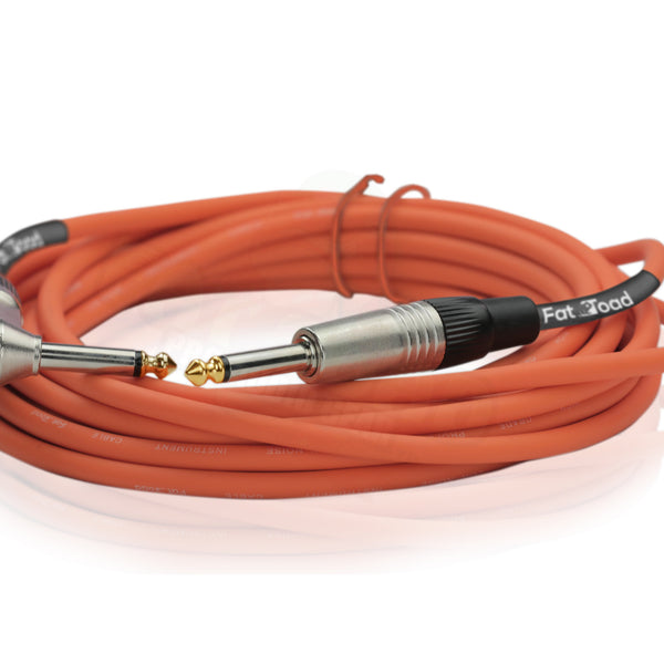 Right Angle Instrument Cables | Orange Guitar Cords & Patch Wires ...