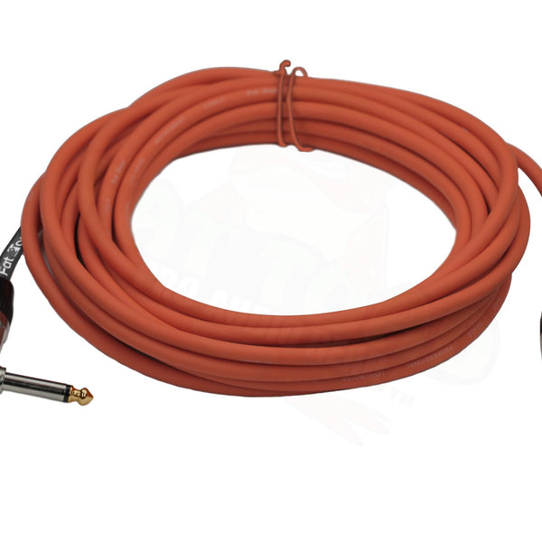 Right Angle Instrument Cables | Orange Guitar Cords & Patch Wires ...