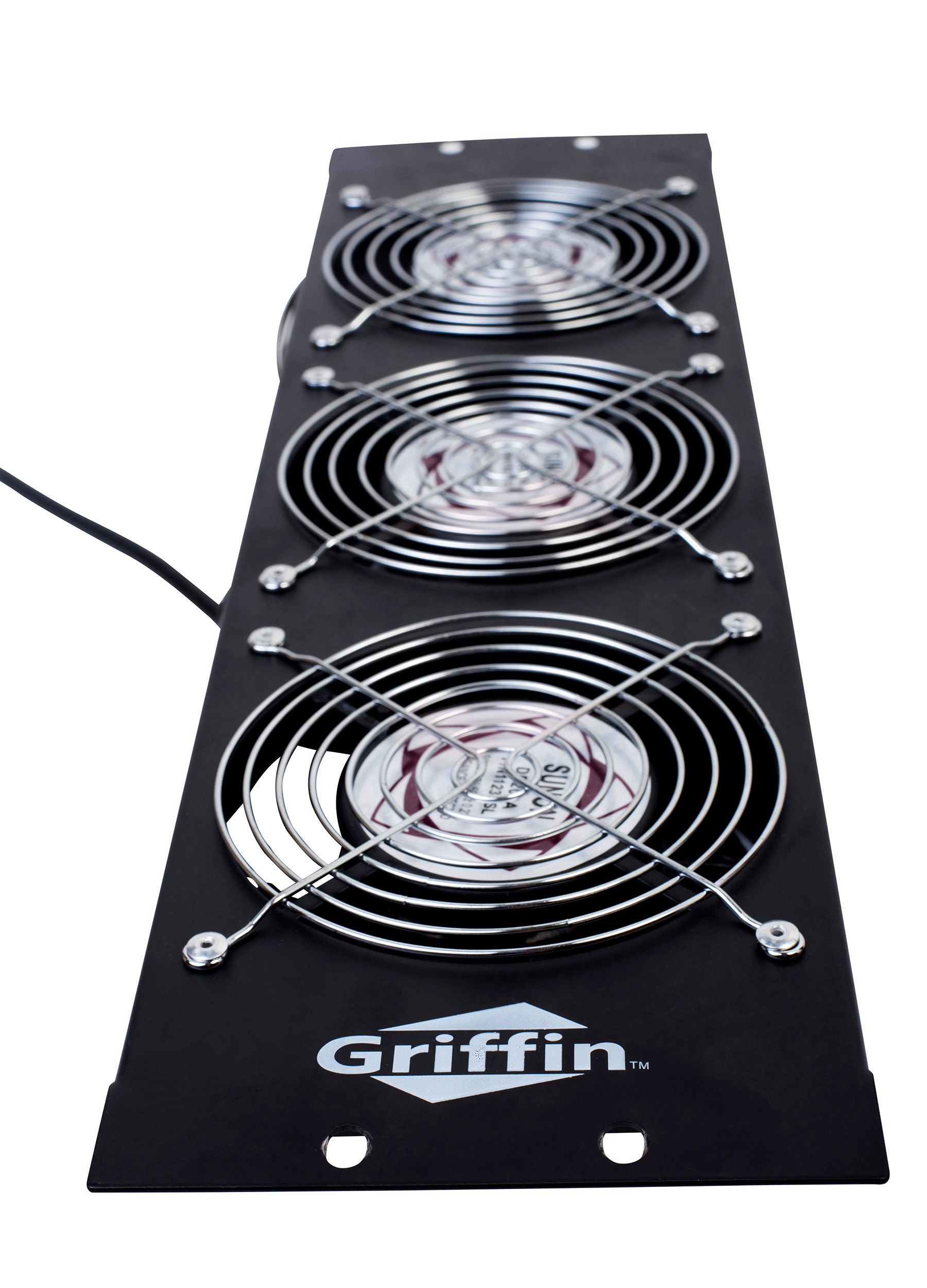2 PACK Rackmount Cooling Fan – GRIFFIN 3U Ultra-Quiet Triple Fans ...