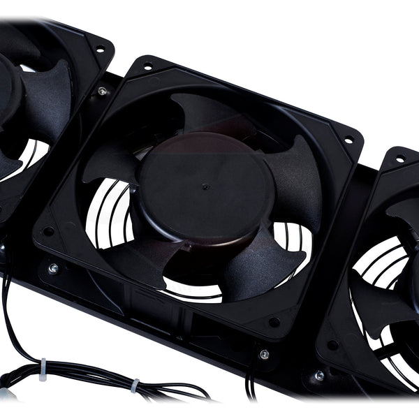 2 PACK Rackmount Cooling Fan – GRIFFIN 3U Ultra-Quiet Triple Fans ...