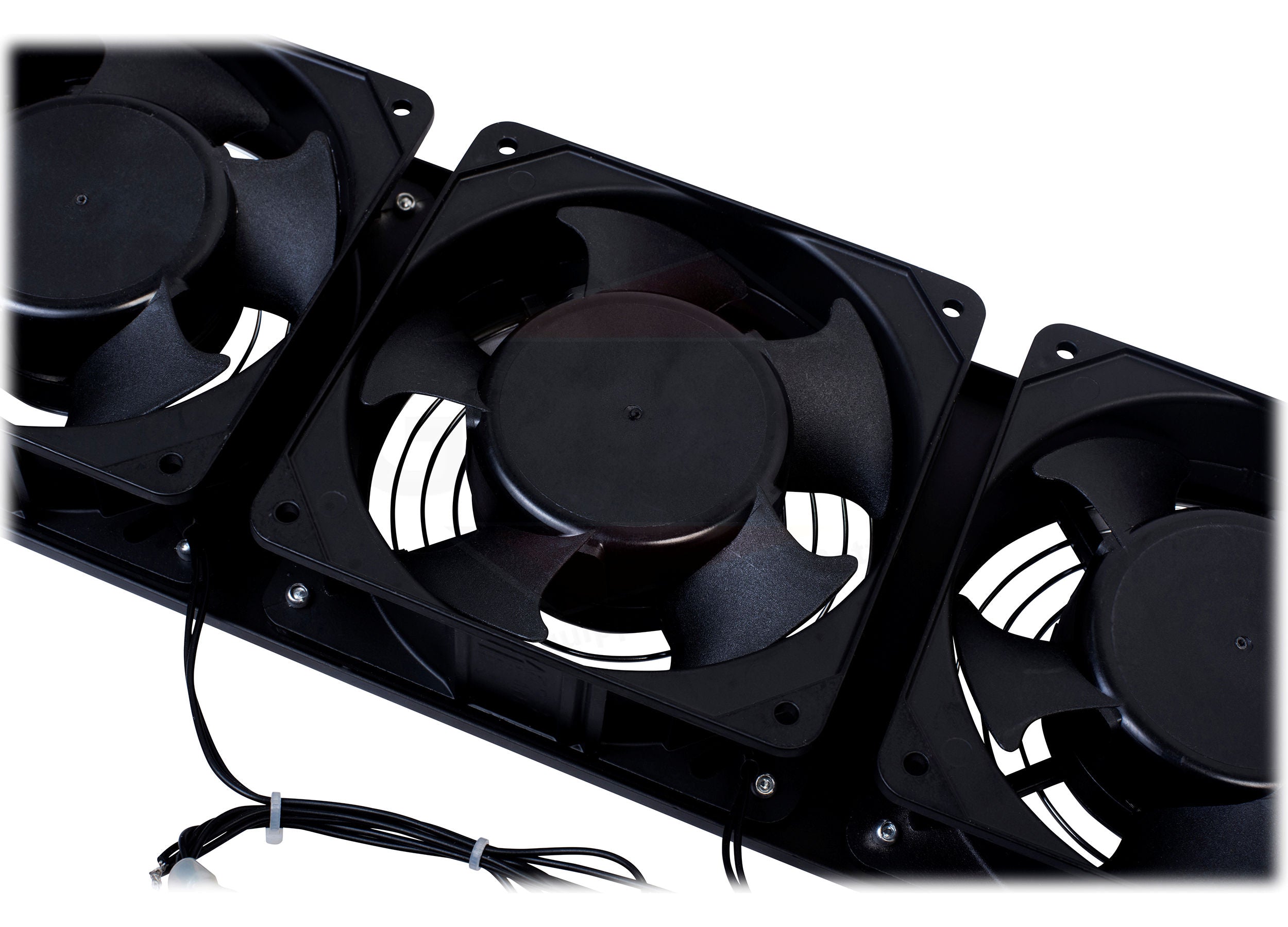 4 PACK Rackmount Exhaust Fan – GRIFFIN 3U Ultra-Quiet Triple Fans ...