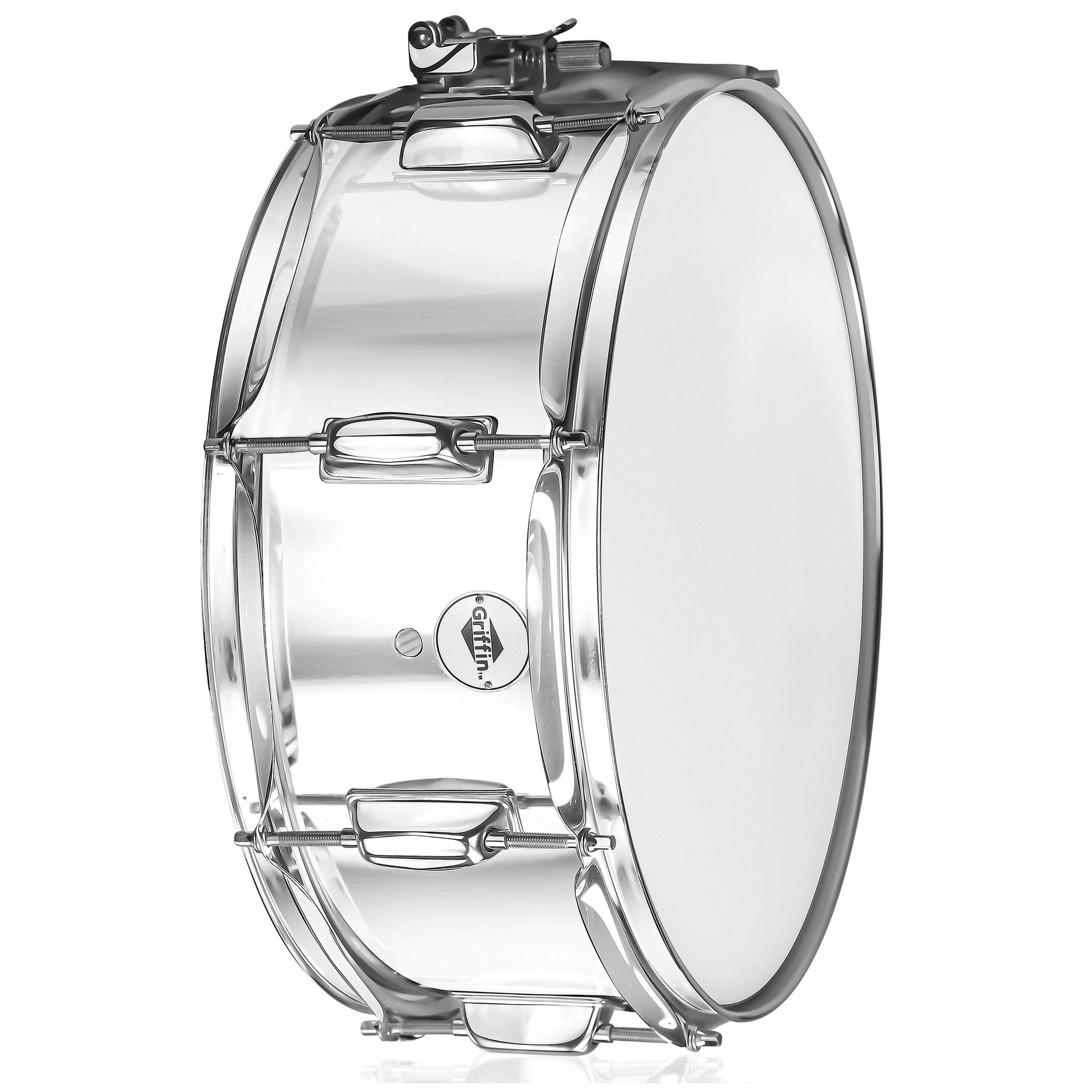 Griffin Snare Drum | Metal Shell 14" x 5.5" - GeekStands.com