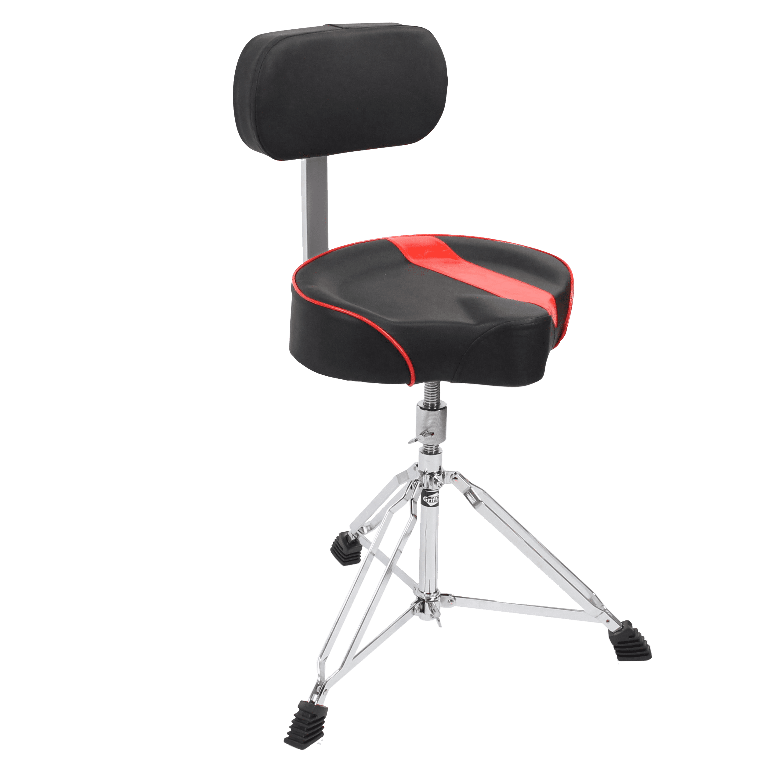Saddle Drum Throne | Swivel Drummers Stool - GeekStands.com