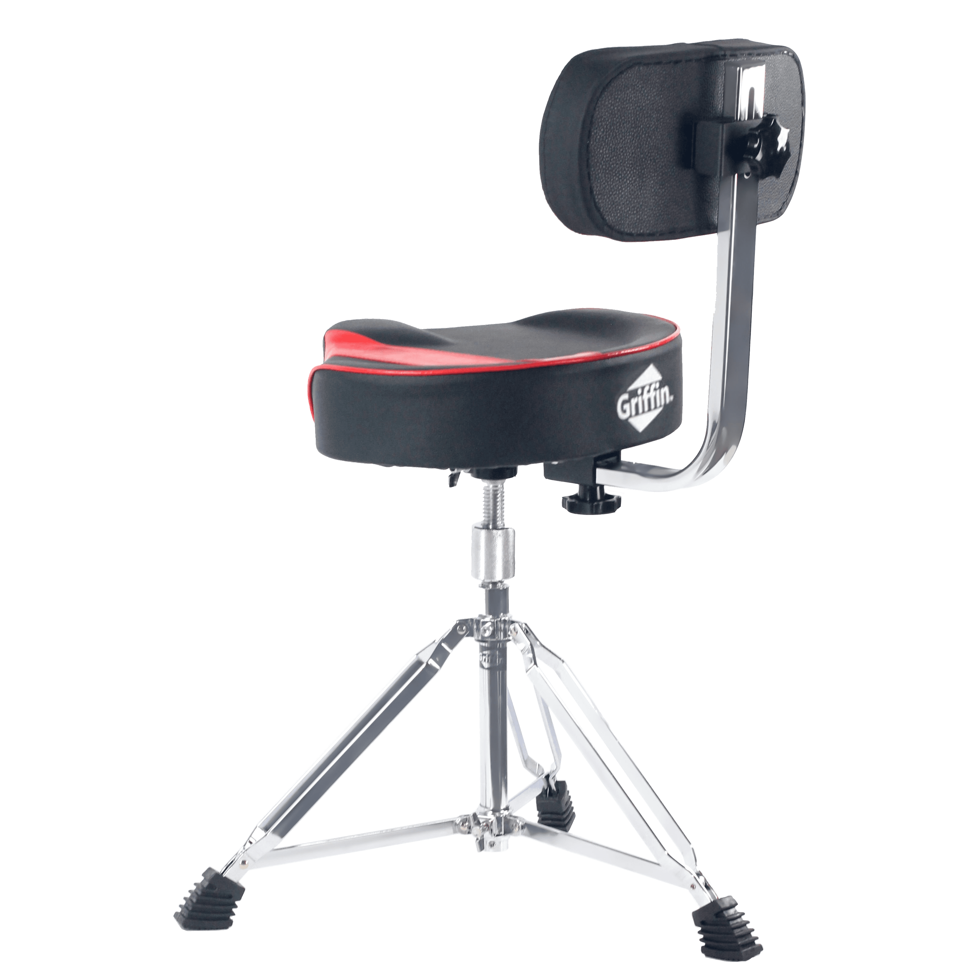 Saddle Drum Throne | Swivel Drummers Stool - GeekStands.com