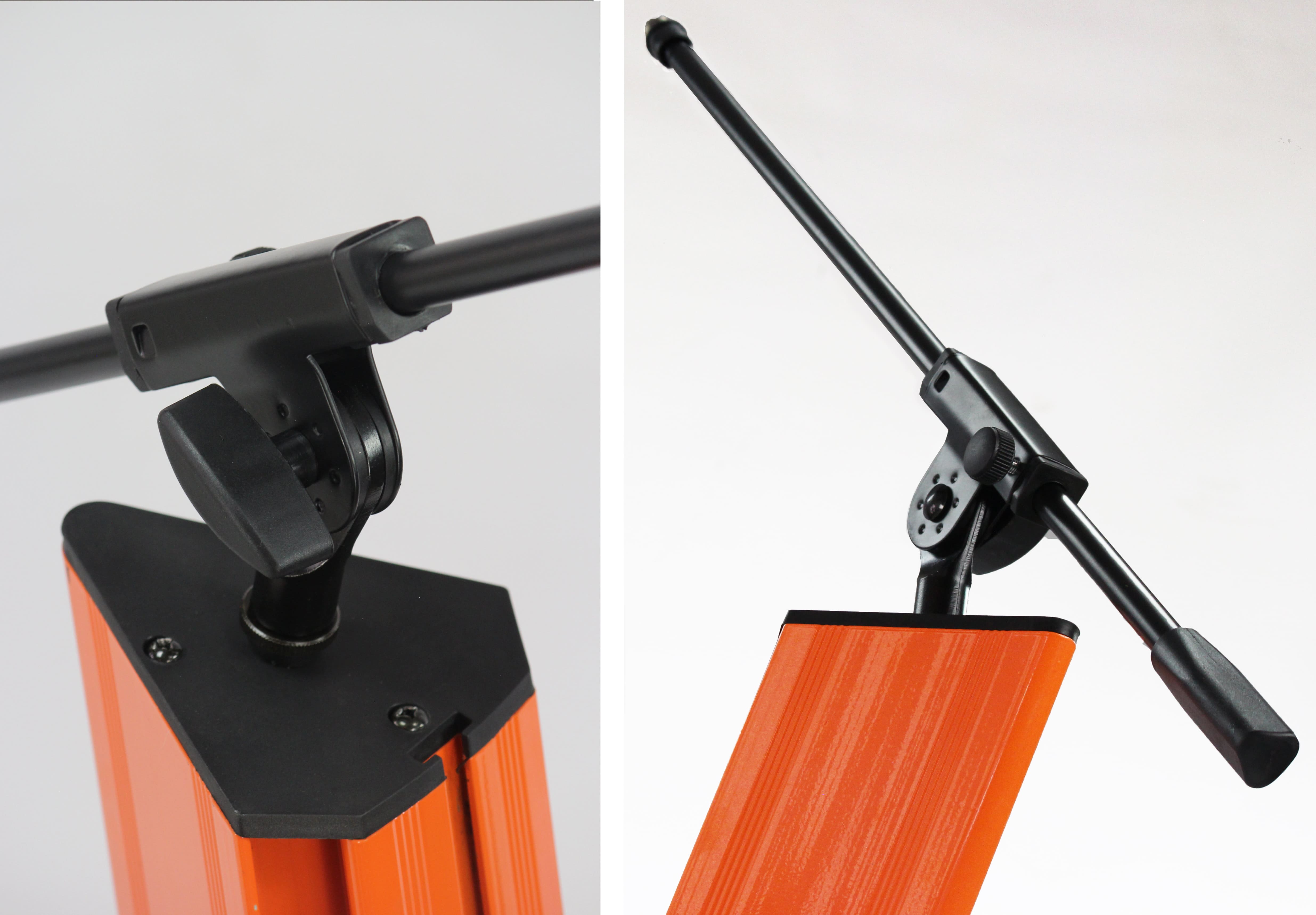 FAT TOAD 2-Tier Column Keyboard Stand with Mic Boom Arm - GeekStands.com