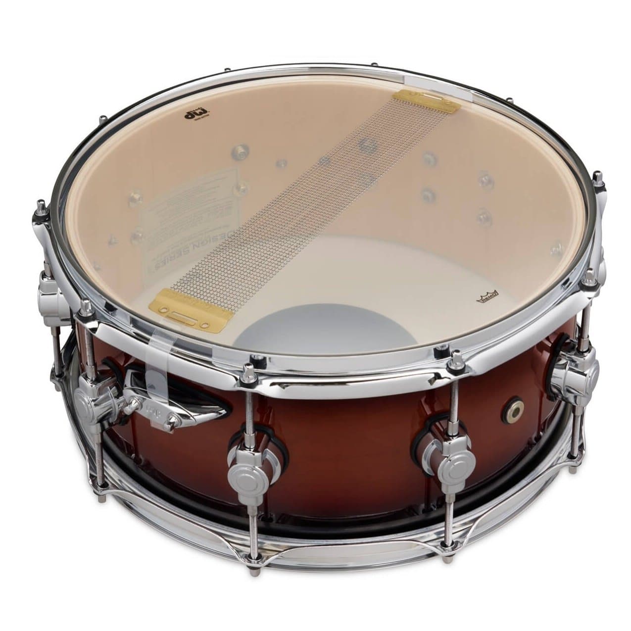 DW Design Snare Drum 14x6 Tobacco Burst - GeekStands.com