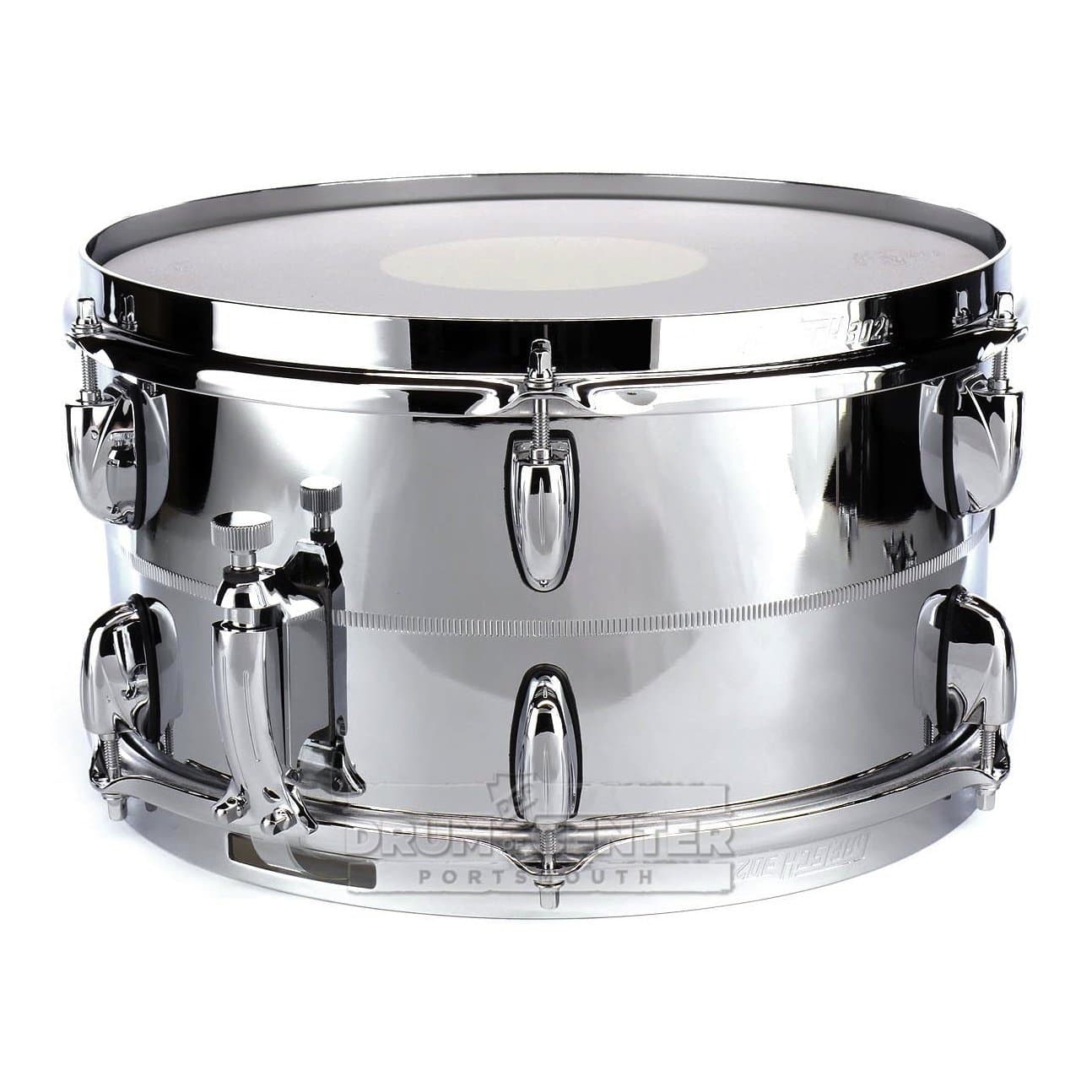 Gretsch Brooklyn Steel Snare Drum 13x7 - GeekStands.com