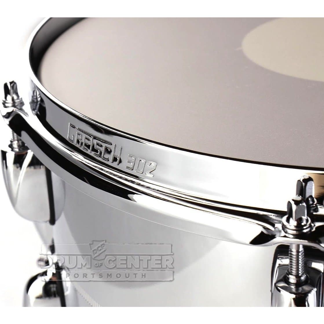 Gretsch Brooklyn Steel Snare Drum 13x7 - GeekStands.com