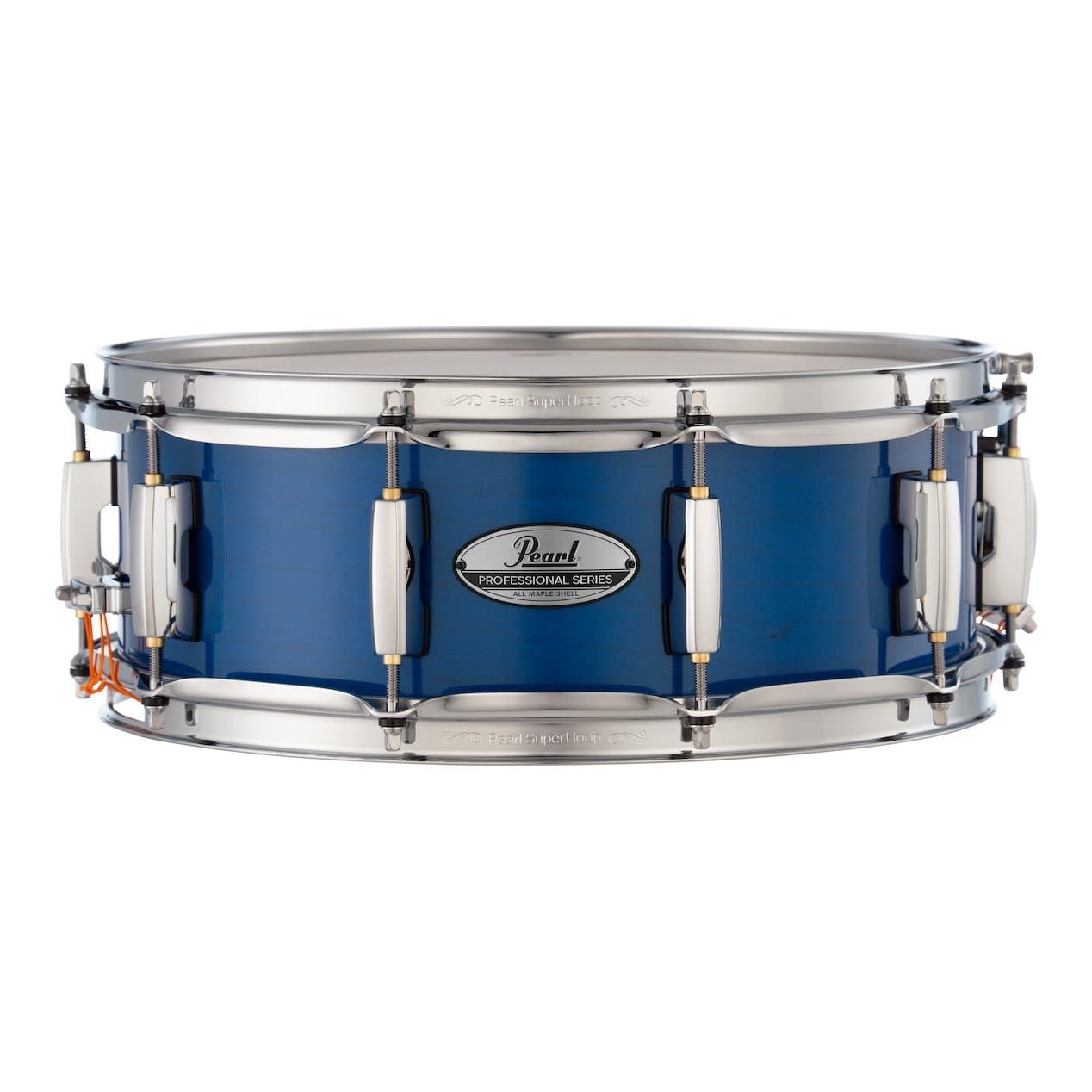 Pearl Professional Maple Snare Drum 14x5 Sheer Blue - GeekStands.com