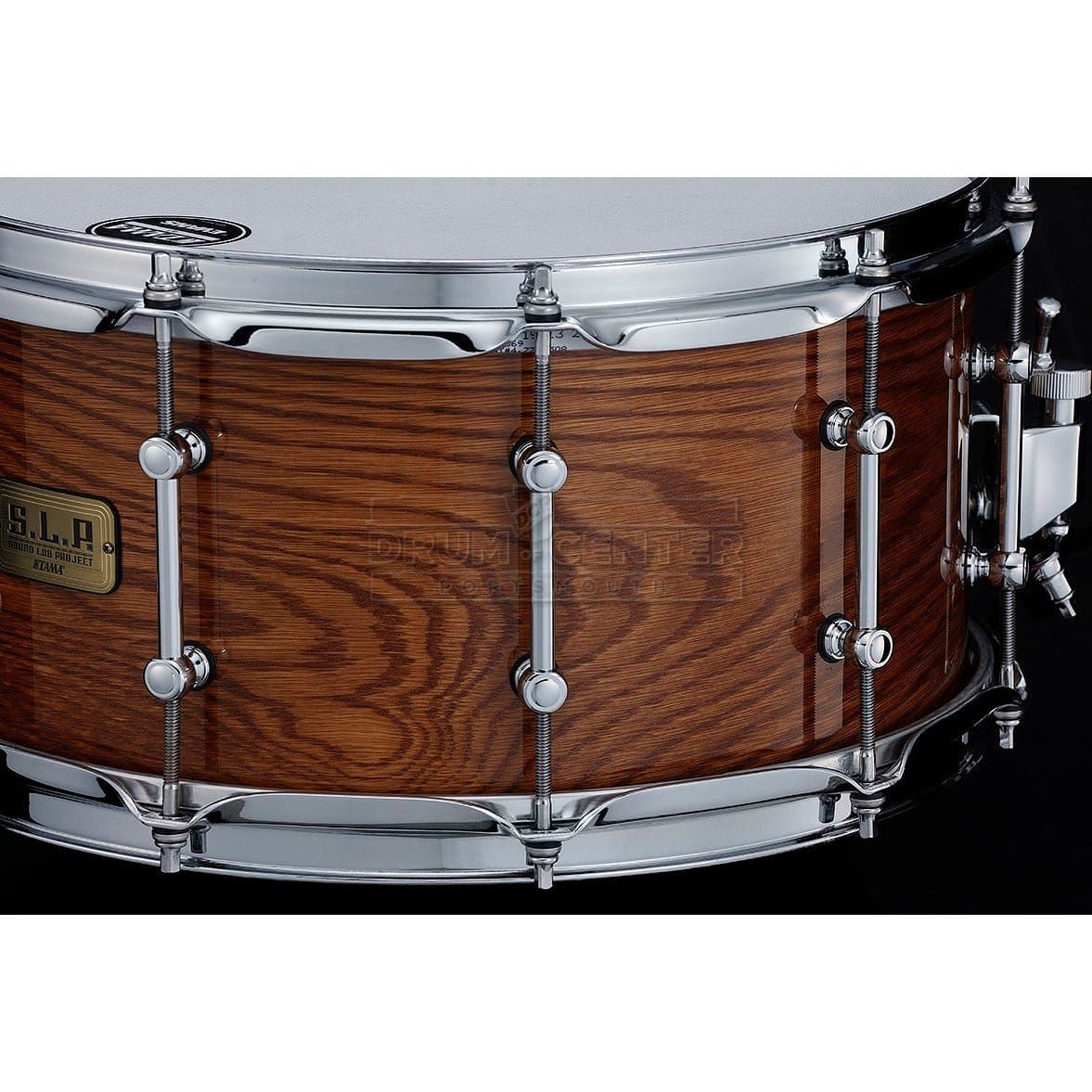 Tama SLP G-maple 14x7 Snare Drum Gloss Tawny Oak - GeekStands.com