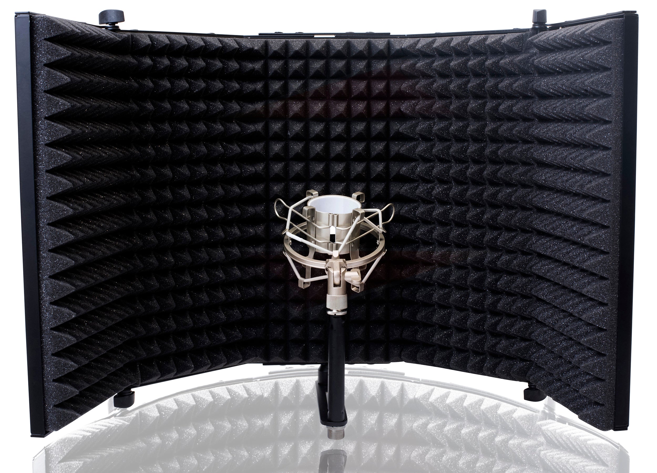 Recording Studio Microphone Isolator Panel with Diffuser Absorber ...