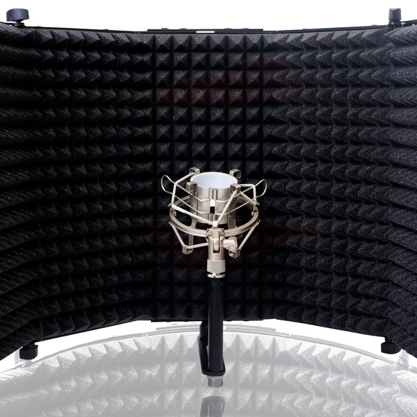 Recording Studio Microphone Isolator Panel with Diffuser Absorber ...