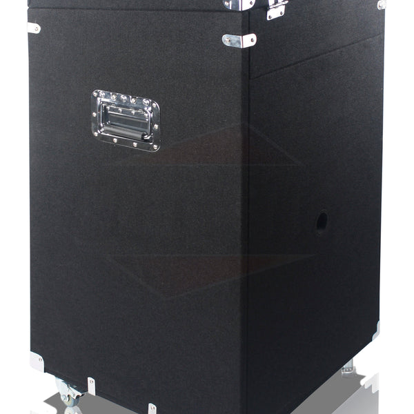 Rackmount Road Case, Studio Mixer Rack Mount Stand with Casters ...