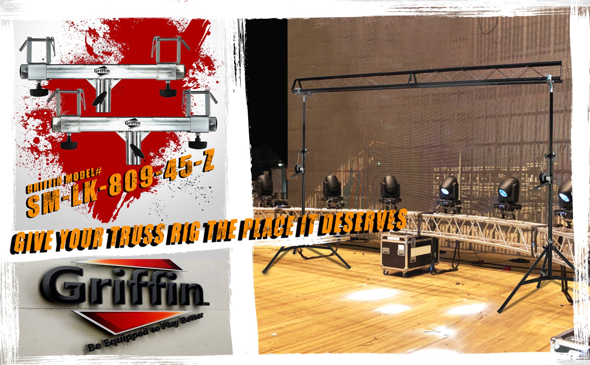 Stage Lighting Truss T-Adapters, Mount Square or Triangle Trusses ...