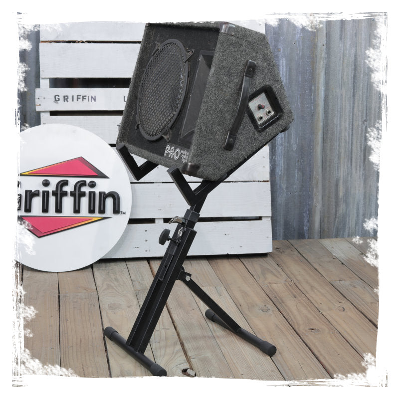 Guitar Amp Combo Stand | Stage Amplifier Monitor Tilt Back Mount ...
