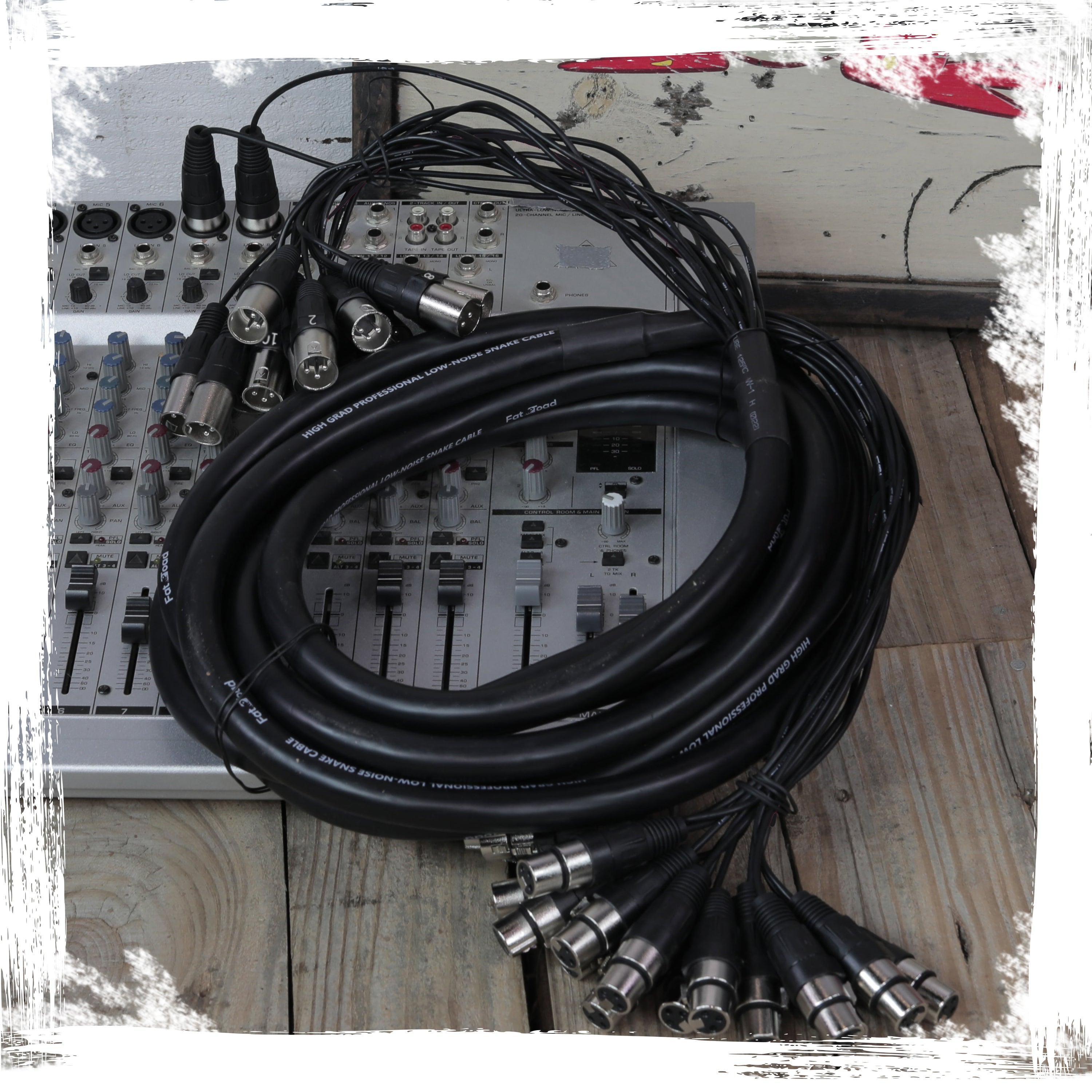 XLR Snake Cable | Pro-Audio Stage Patch Cord for 16 Channel ...