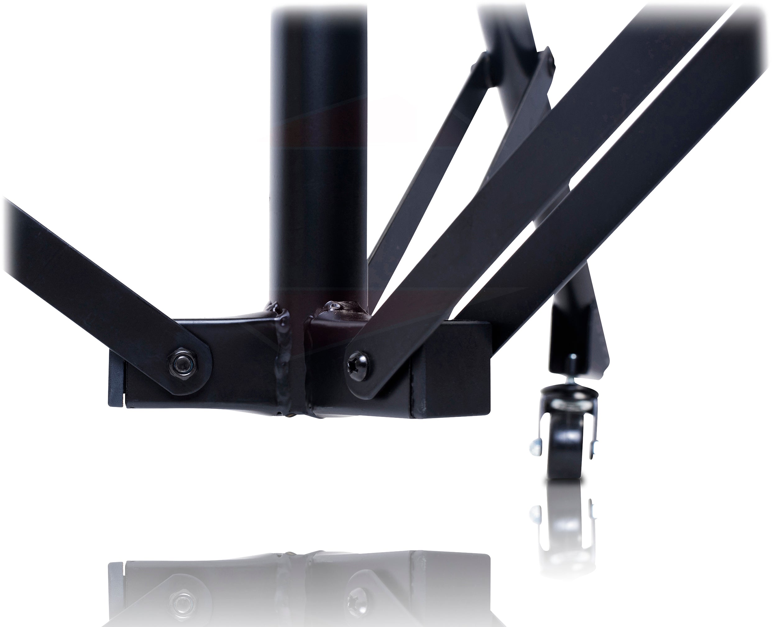 Professional Studio Microphone Boom Stand on Wheels - GeekStands.com