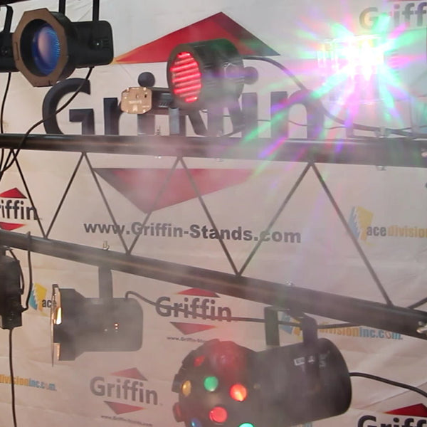 DJ Light Truss Stand System | Stage Trussing Lighting - GeekStands.com