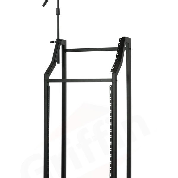 Studio Rack Mount Cart | Rolling Rackmount Mixer Stand on Wheels ...