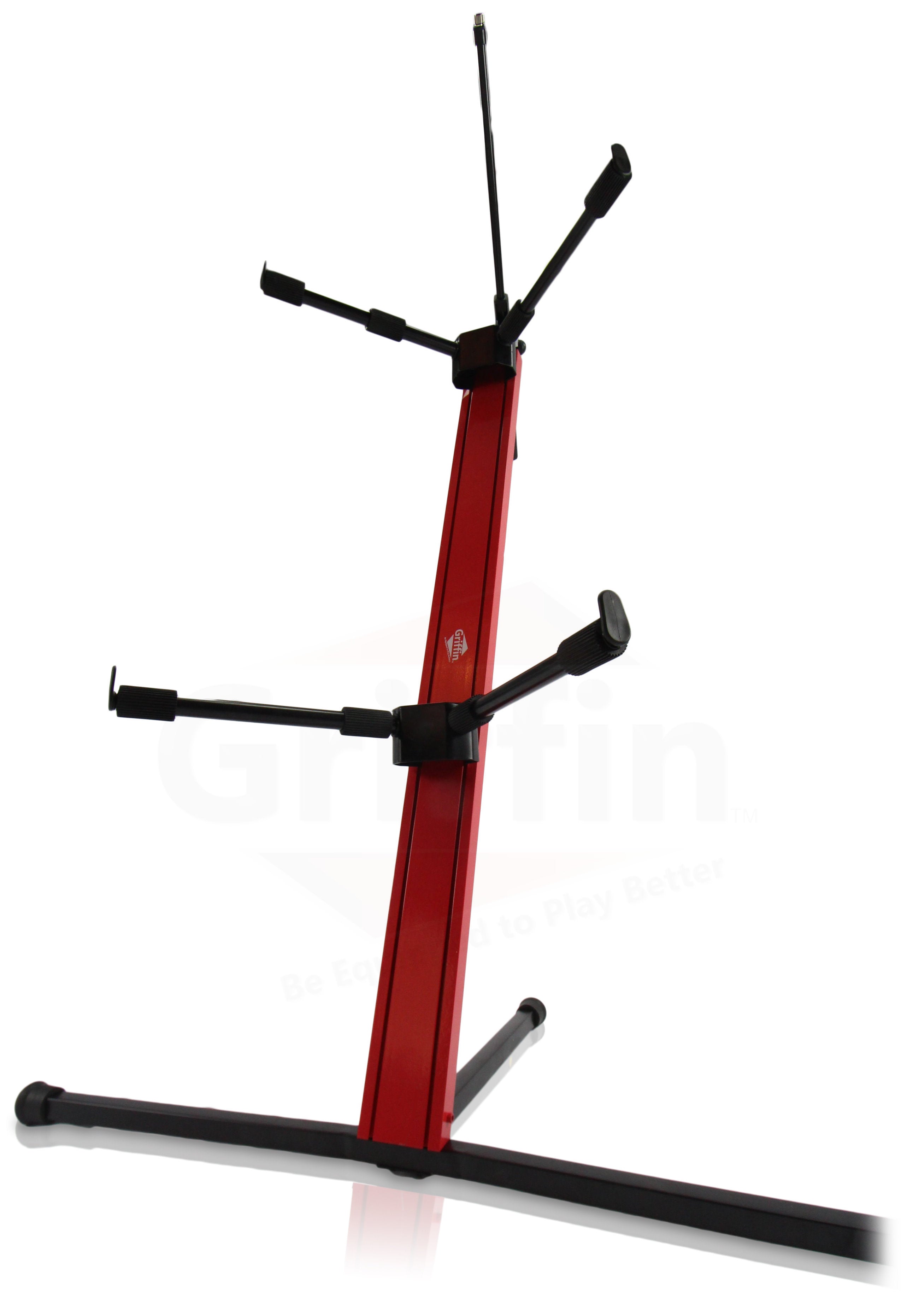 2-Tier Column Digital Piano Stand with Mic Boom Arm by Griffin ...