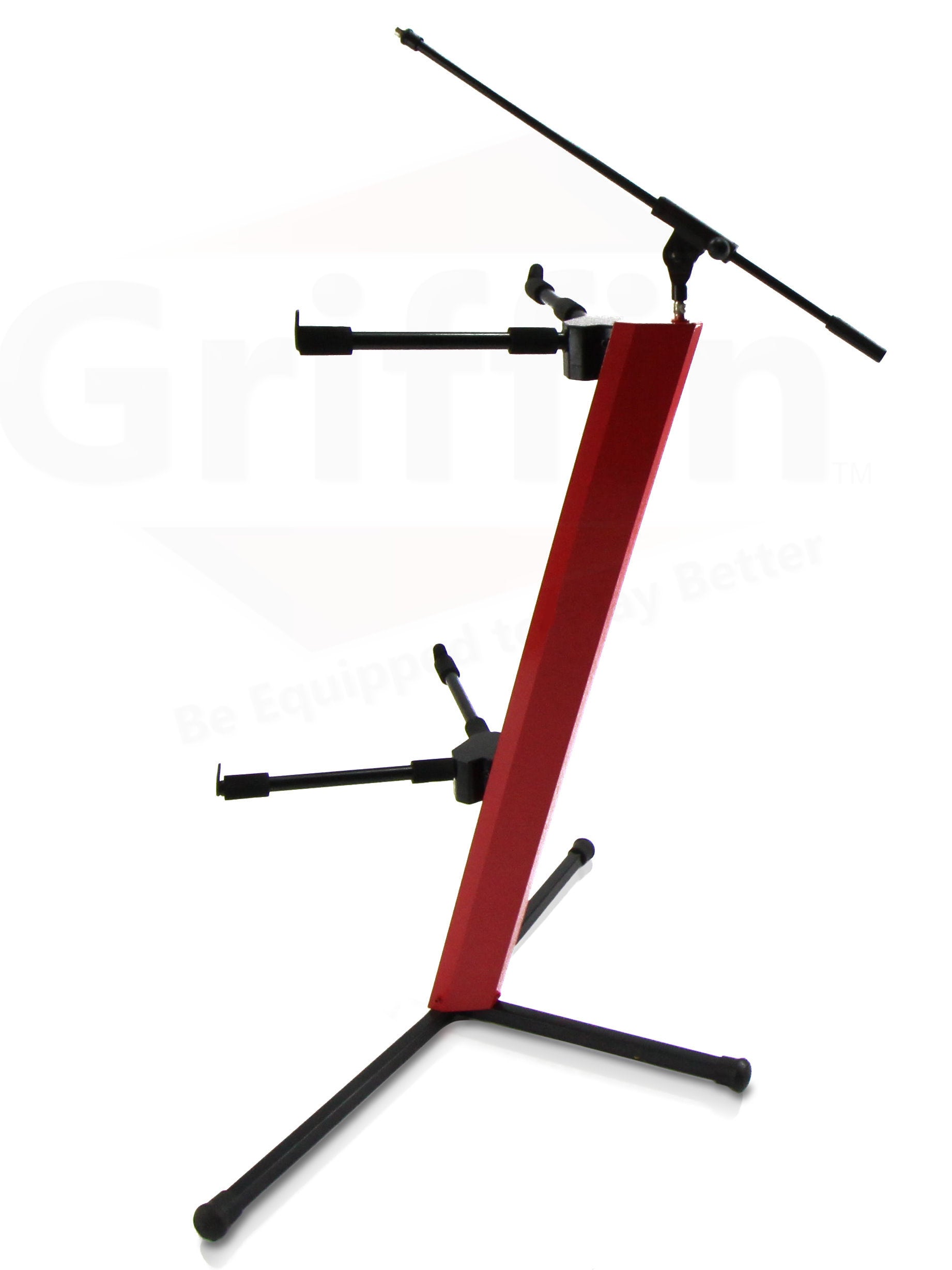 2-Tier Column Digital Piano Stand with Mic Boom Arm by Griffin ...