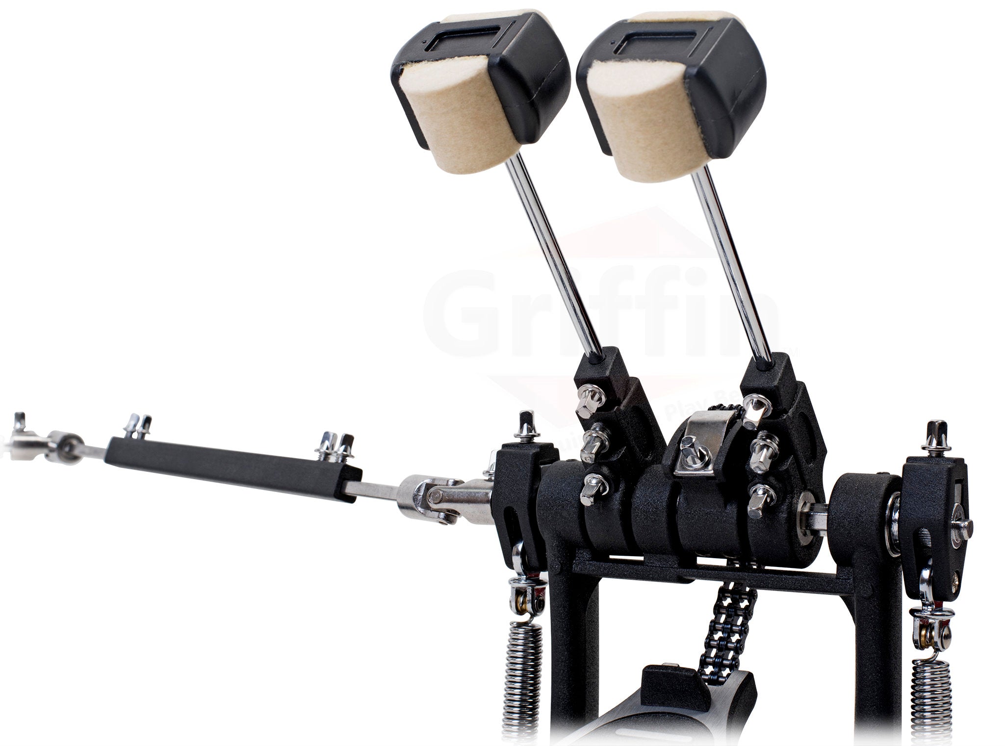 Double Kick Drum Pedal | Bass Drum Double Pedals - GeekStands.com